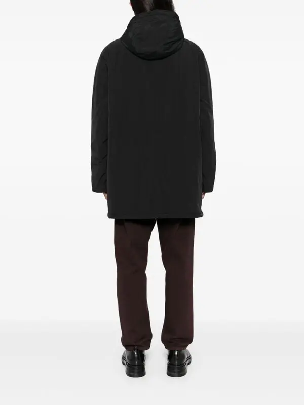 Maison Kitsuné Hooded Parka - Black