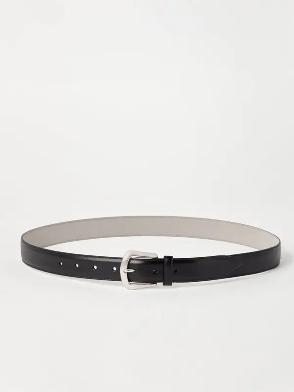 Brunello Cucinelli Leather Belt - Black