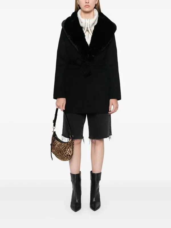 Maje Double-faced Midi Coat