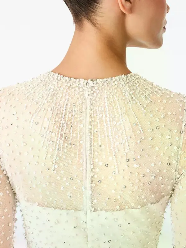 Jenny Packham Tramar Embellished Gown - Neutrals