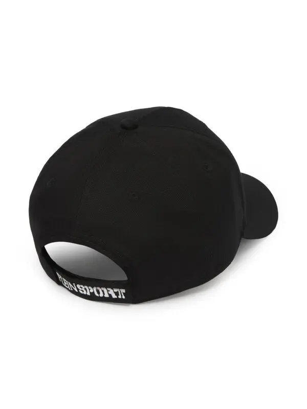 PLEIN SPORT Tiger Baseball Cap - Black