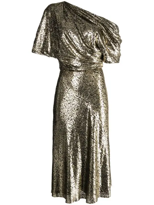amsale gold dress $25 Super Sale Amsale Bridesmaids 