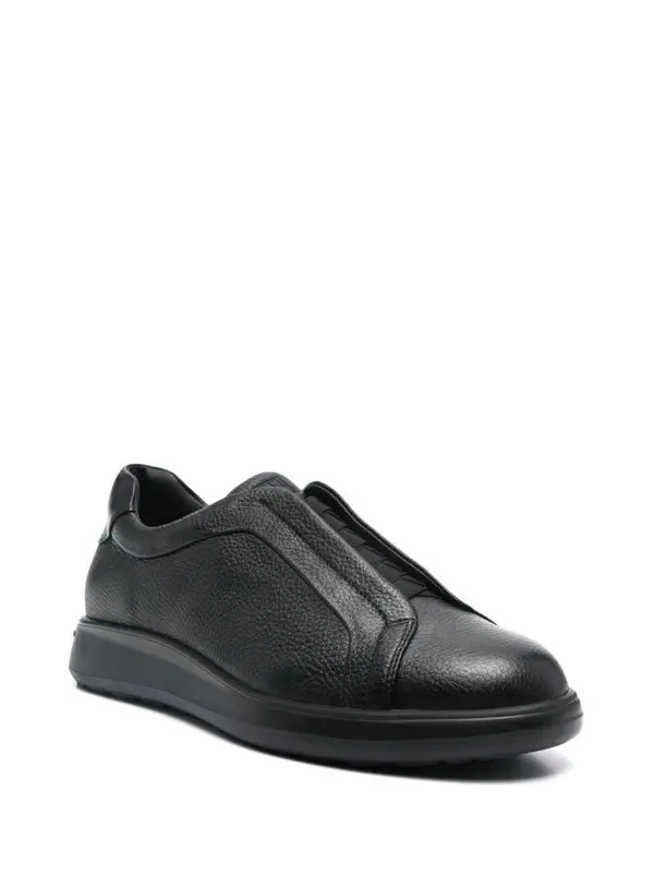 Fratelli Rossetti Leather Sneakers - Black