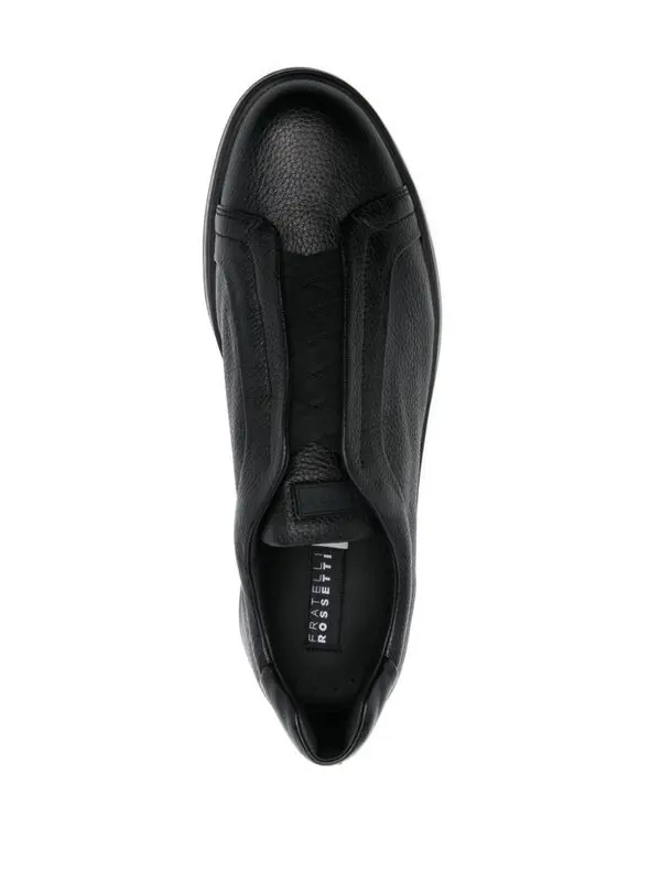 Fratelli Rossetti Leather Sneakers - Black