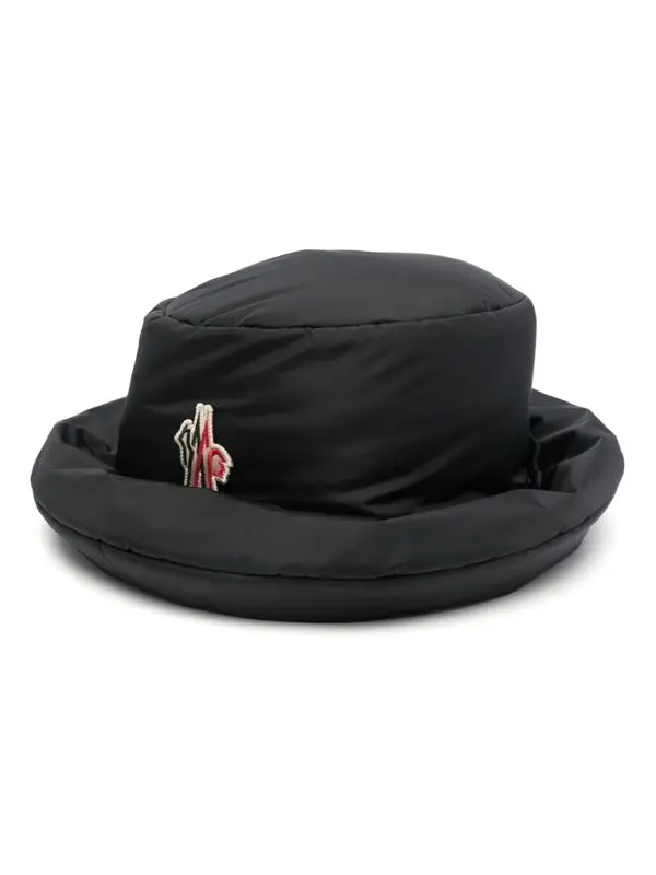 Moncler Padded Bucket Hat - Black