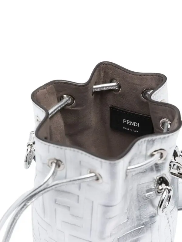 Fendi Mon Tresor Ff-motif Mini Bucket Bag