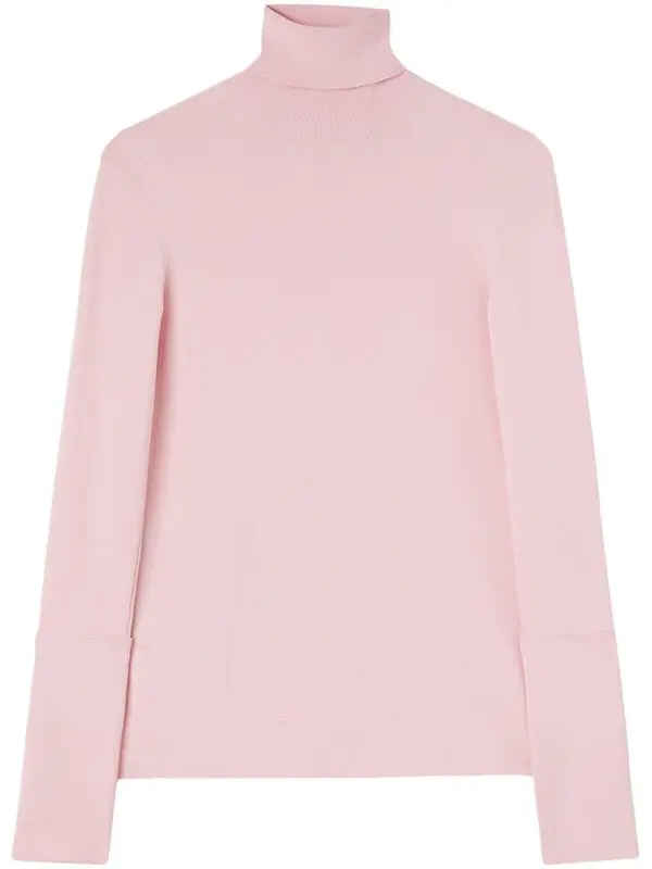 JIL SANDER High-neck Ribbed Jumper