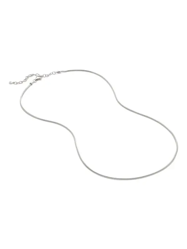 Monica Vinader Snake Chain Necklace - Silver