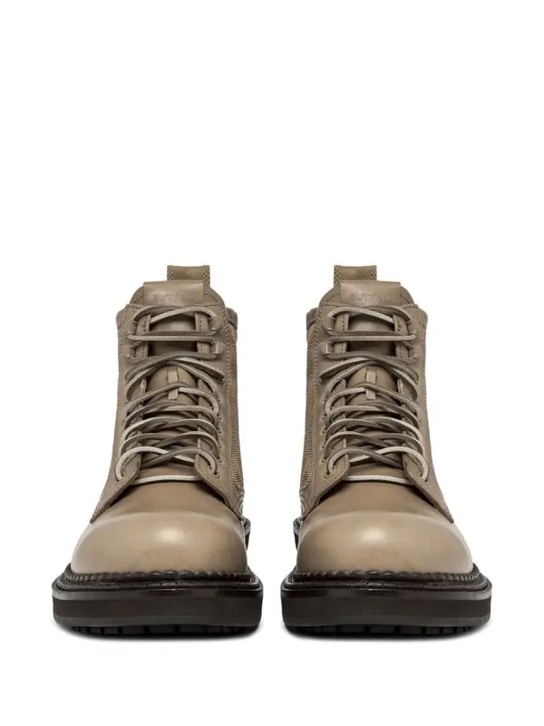BUTTERO® Leather Lace-up Boots