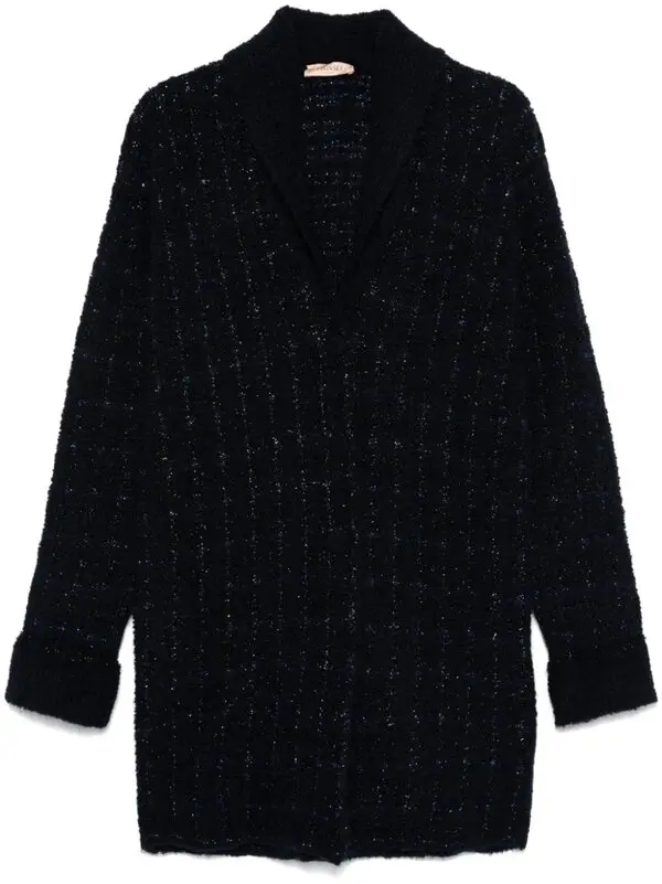 TWINSET Check-pattern Cardigan Coat