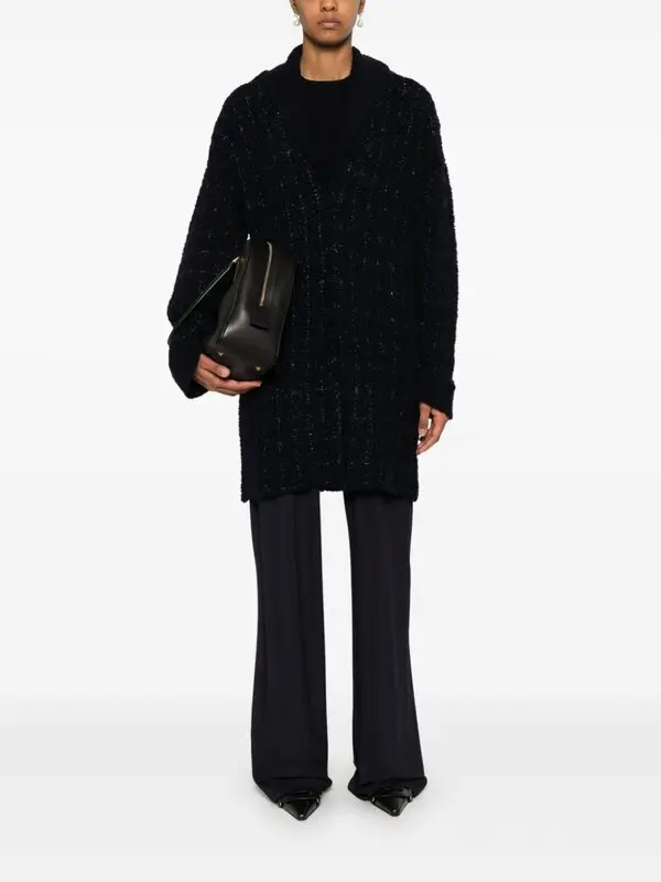 TWINSET Check-pattern Cardigan Coat
