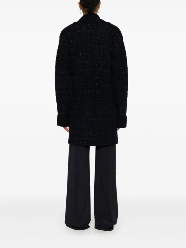 TWINSET Check-pattern Cardigan Coat