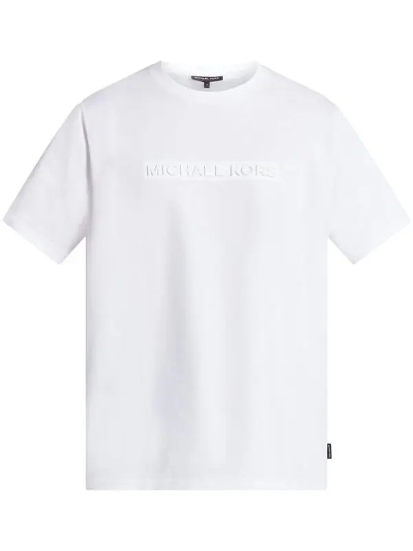 Michael Kors Logo-embossed T-shirt - White