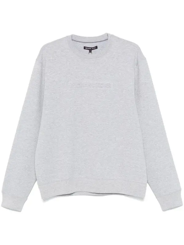 Michael Kors Logo-embossed Sweatshirt - Grey