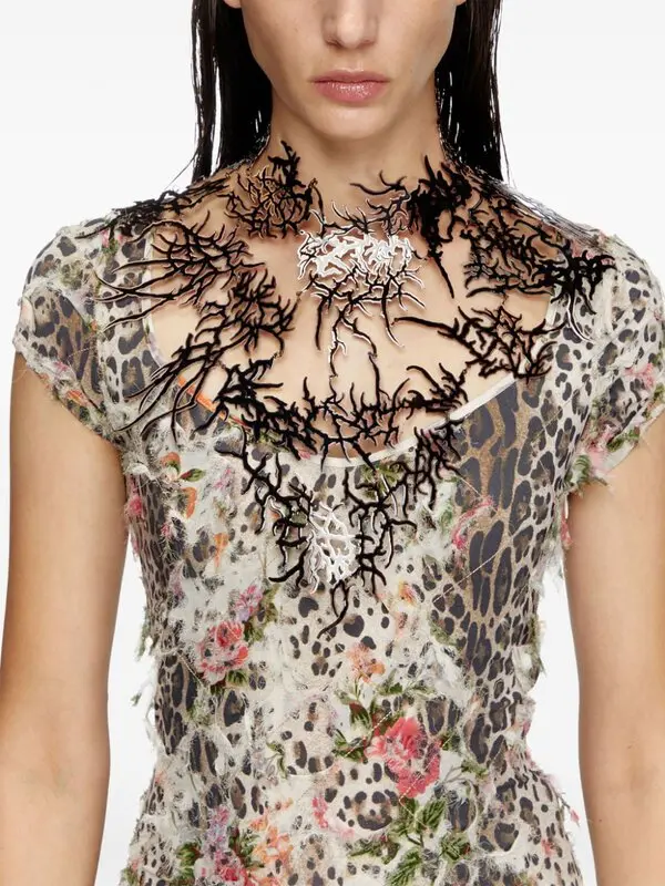 DIESEL® Tattoo Plastron Necklace
