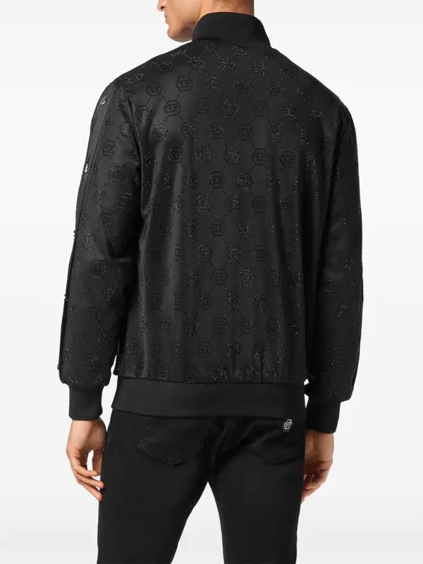 Philipp Plein Monogram-embellished Jacket