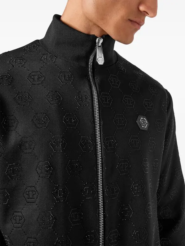 Philipp Plein Monogram-embellished Jacket