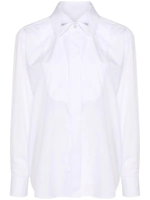 Viktor & Rolf Layered Poplin Shirt - White