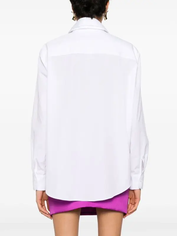 Viktor & Rolf Layered Poplin Shirt - White