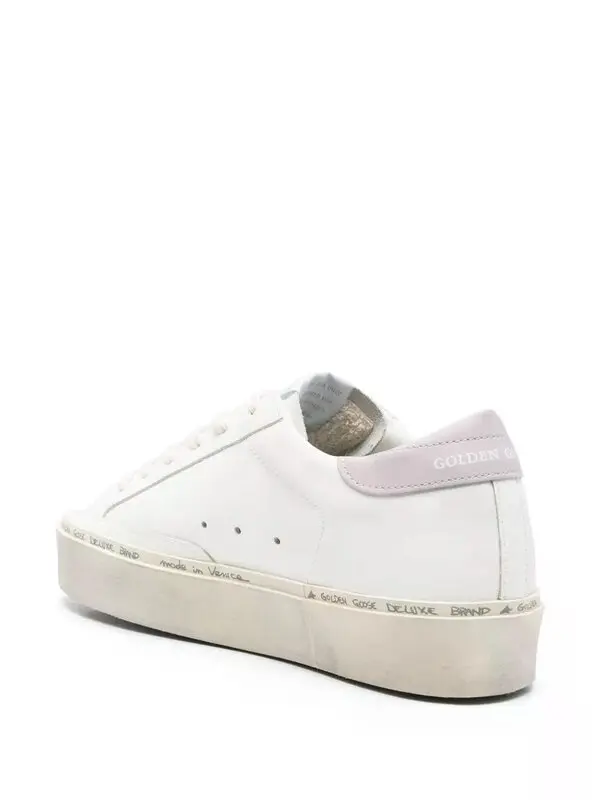 GOLDEN GOOSE Hi Star Sneakers - White