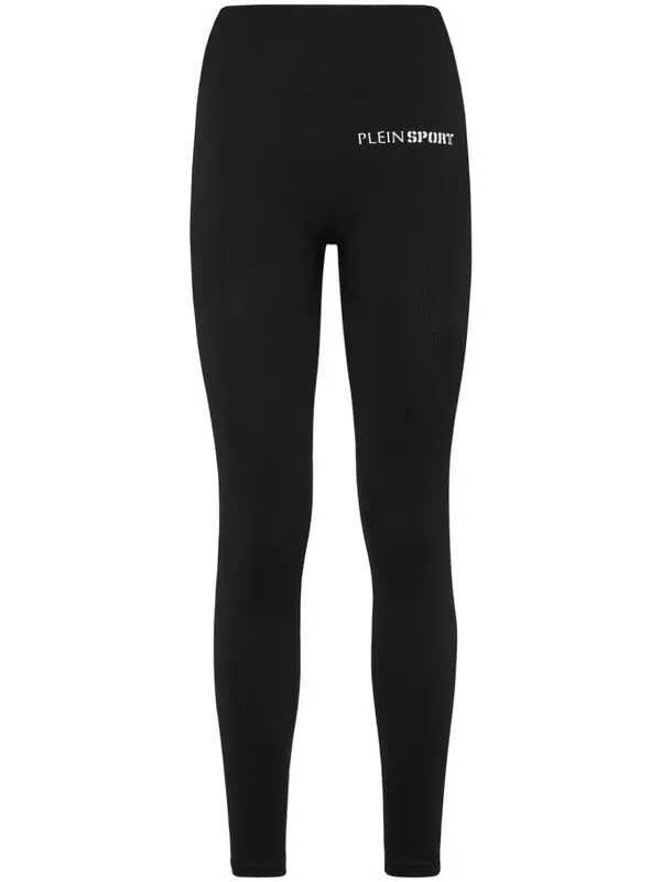 PLEIN SPORT Logo-print Leggings