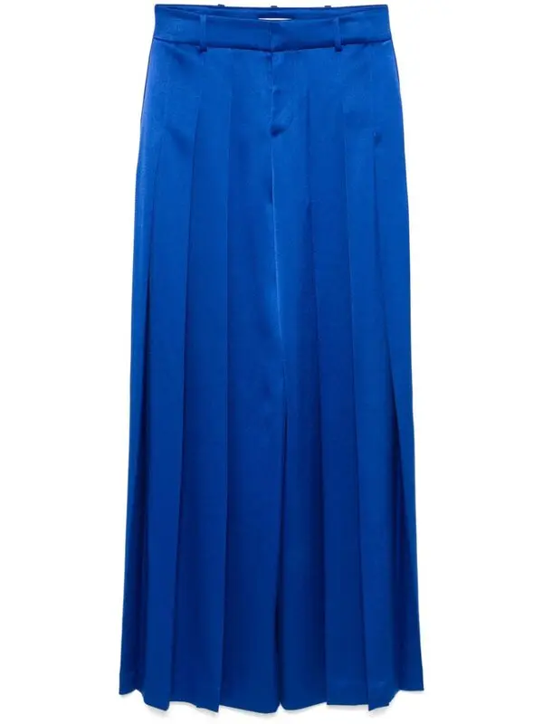 Alice + Olivia Simon Wide-leg Trousers - Blue