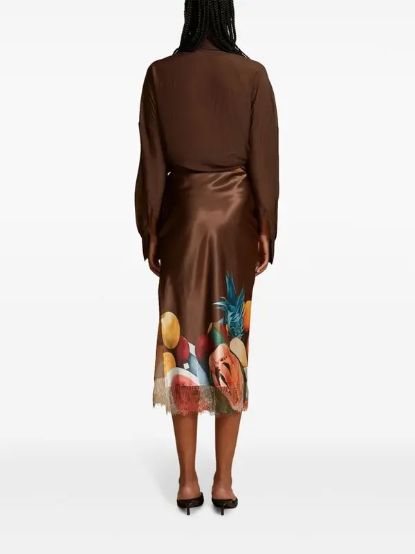 DONDE ESTEBAN Salpicon Printed Skirt