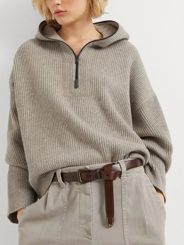Brunello Cucinelli Leather Belt - Brown