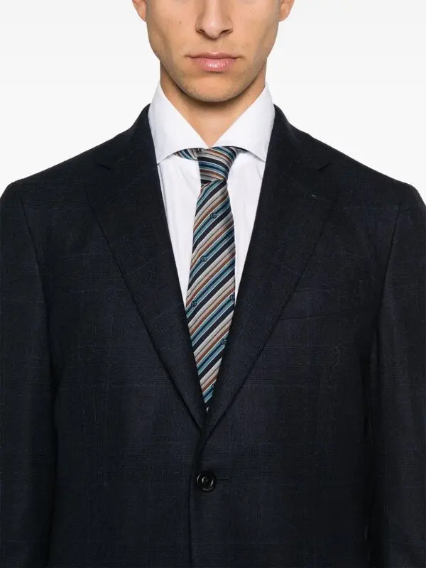 Boglioli Prince Of Wales-pattern Suit