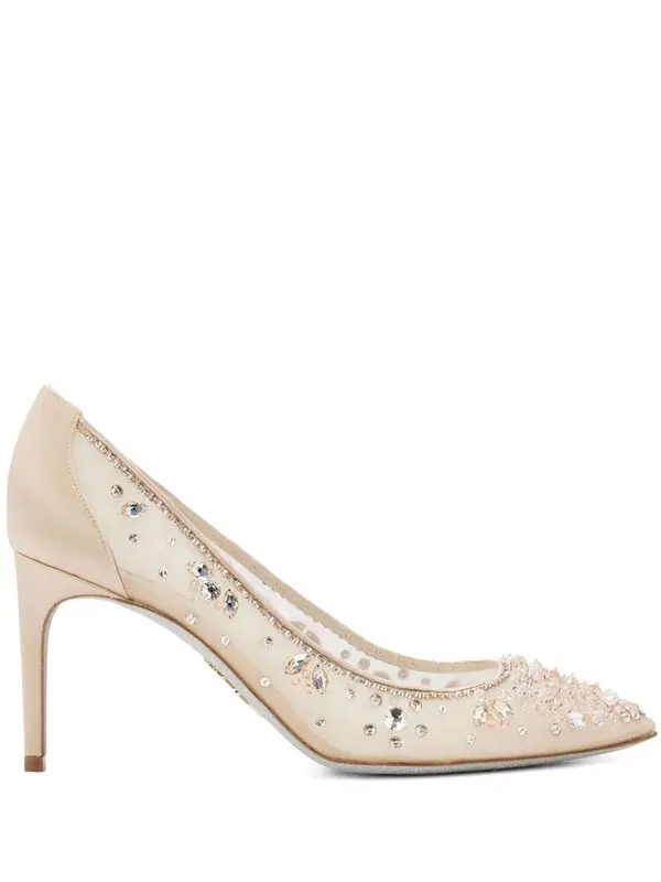 Rene Caovilla 75mm Cinderella Pumps