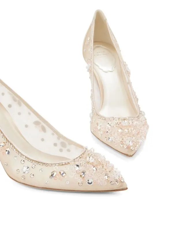 Rene Caovilla 75mm Cinderella Pumps