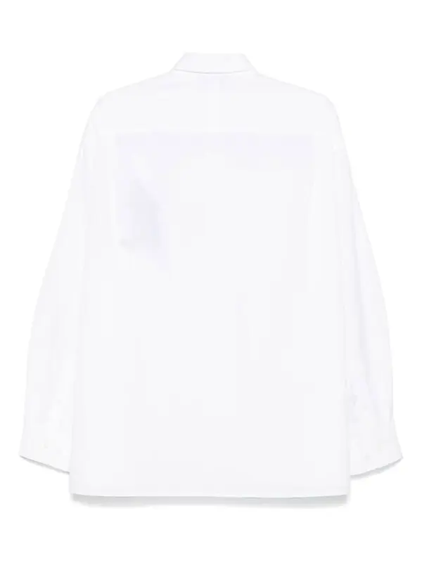 Études Studio Logo-embroidered Shirt - White