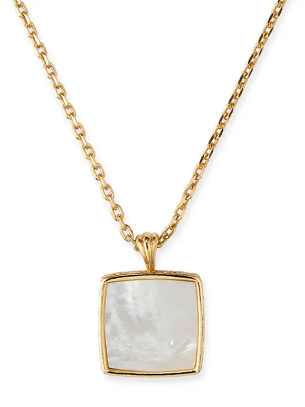 Emanuele Bicocchi Mother Of Pearl Pendant Necklace - Gold