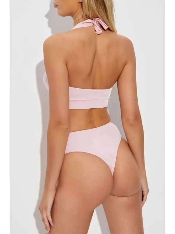 Balmain Logo-embellished Bikini Set