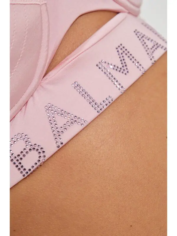 Balmain Logo-embellished Bikini Set
