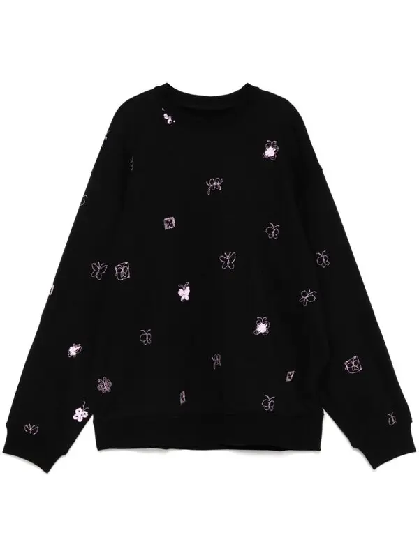JNBY Butterfly Pattern Sweatshirt