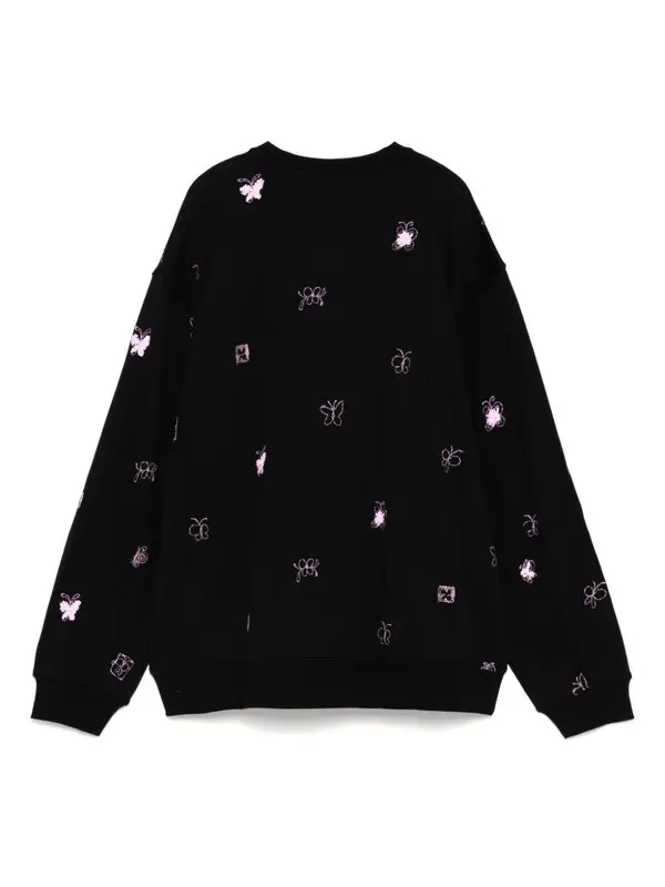 JNBY Butterfly Pattern Sweatshirt