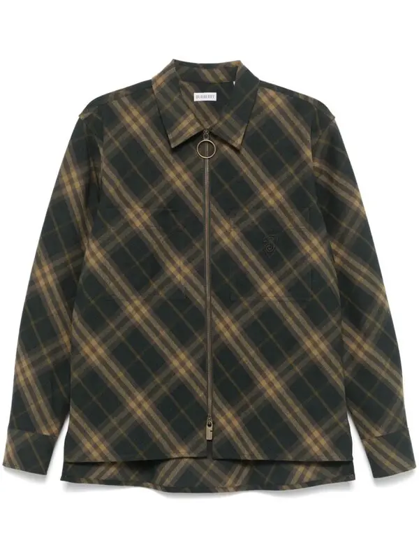 Burberry Checked Overshirt