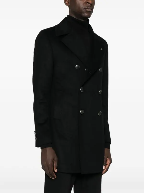 Tagliatore Wool Double-breasted Coat