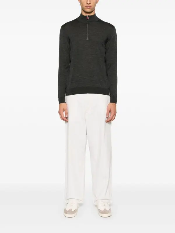 Kiton Zip-up Sweater