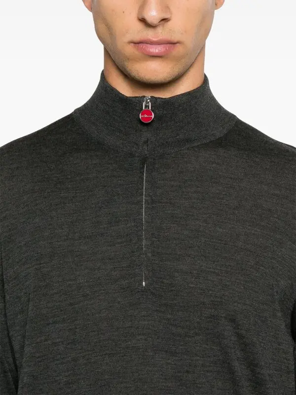 Kiton Zip-up Sweater