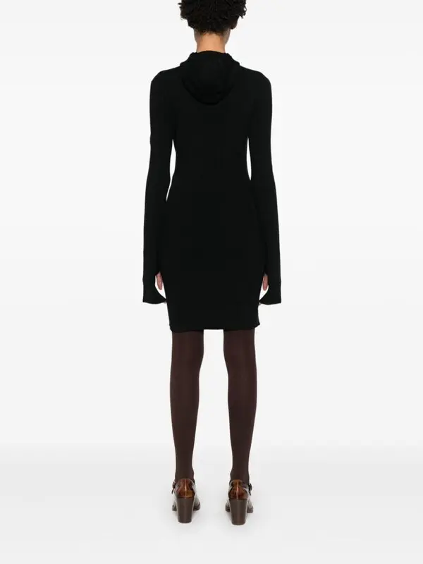 Fendi Ribbed-knit Mini Dress