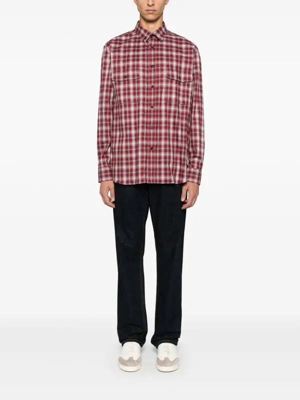 Brioni Checked Shirt