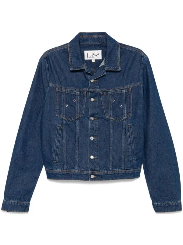 LUDOVIC DE SAINT SERNIN Self Portrait-print Denim Jacket
