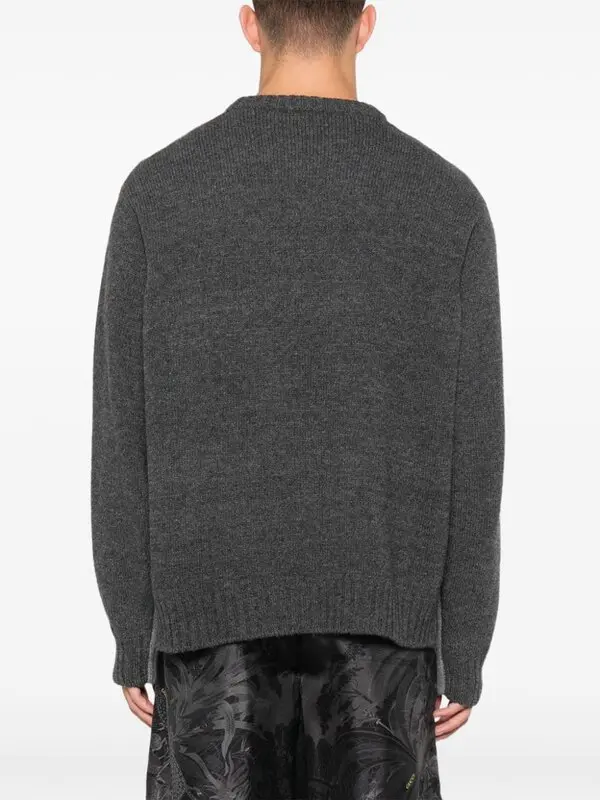 Gucci Two-tone Wool-cashmere Sweater