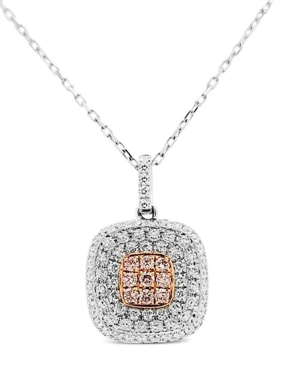 HYT JEWELRY 18k Gold Diamond Necklace - White