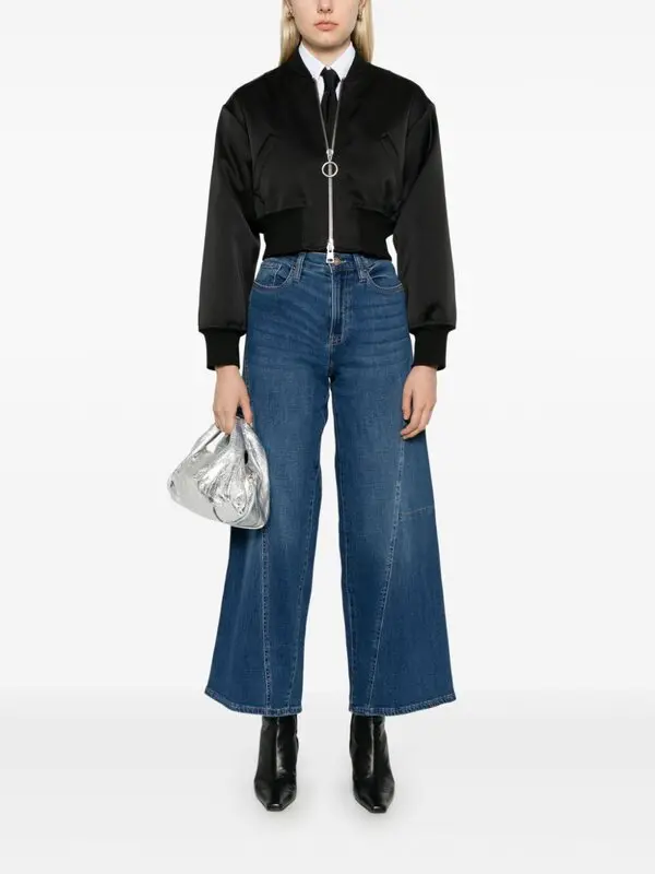 Dkny High-rise Wide-leg Jeans