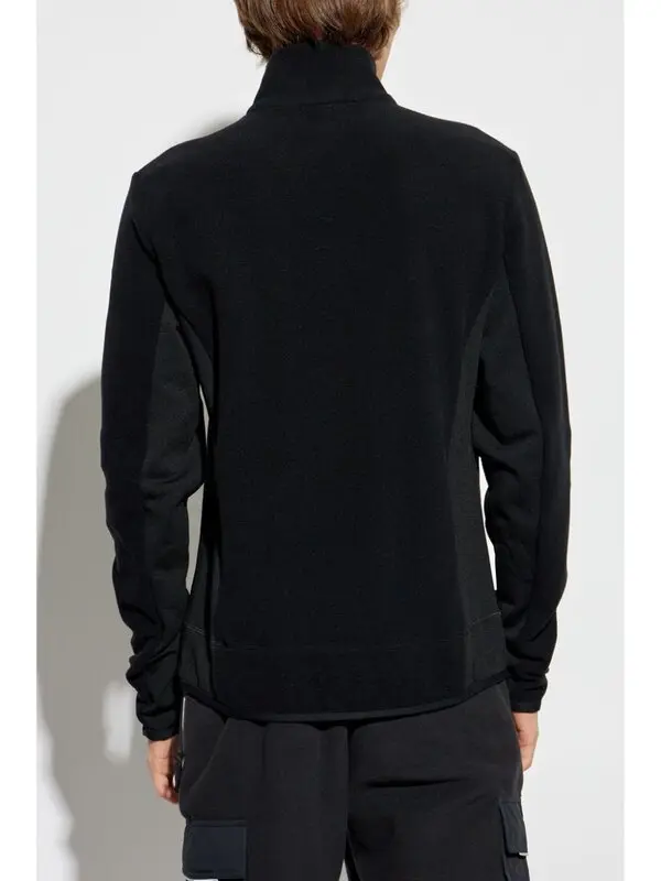Moncler Embroidered Logo High Neck Sweater