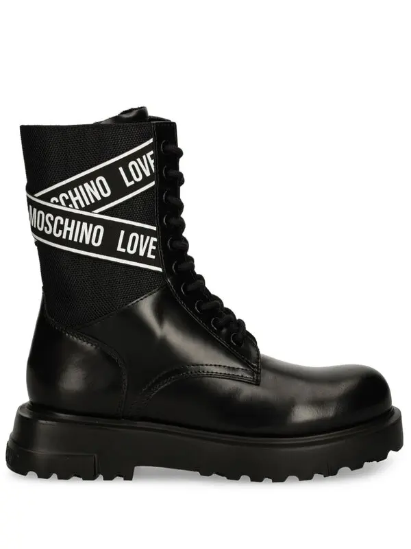 Moschino Logo-print Boots
