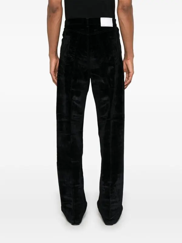 Random Identities Velvet Straight-leg Jeans